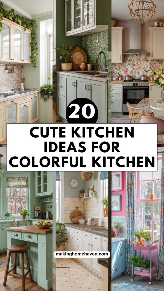 20 Cute Kitchen Ideas for Small Apartments - Making Home Haven