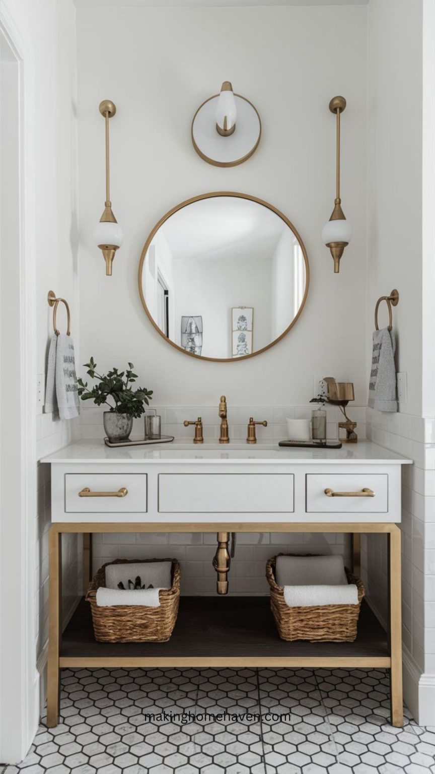 20 Small Bathroom Ideas for apartment - Making Home Haven