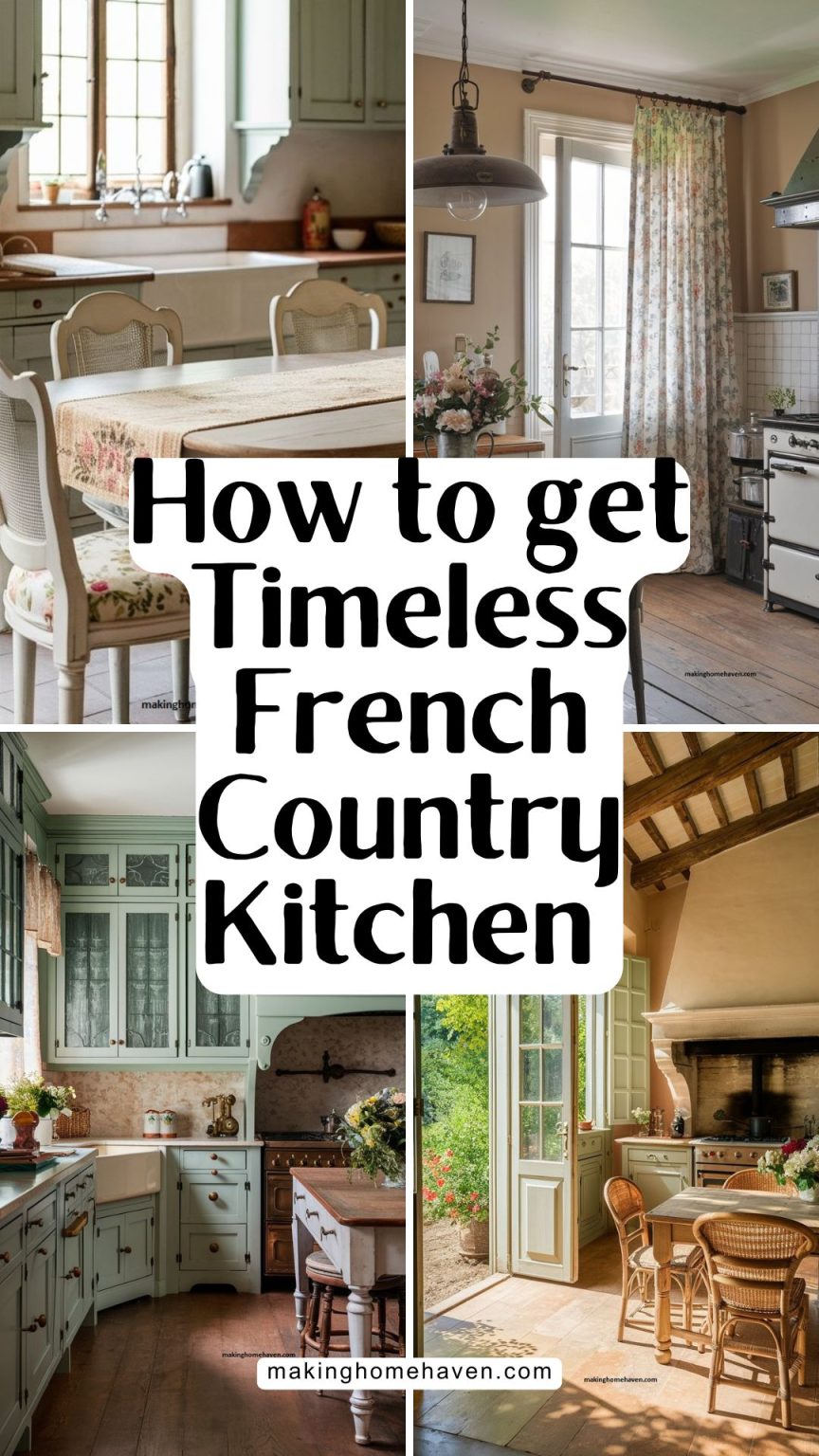 Timeless French Country Kitchen - Making Home Haven