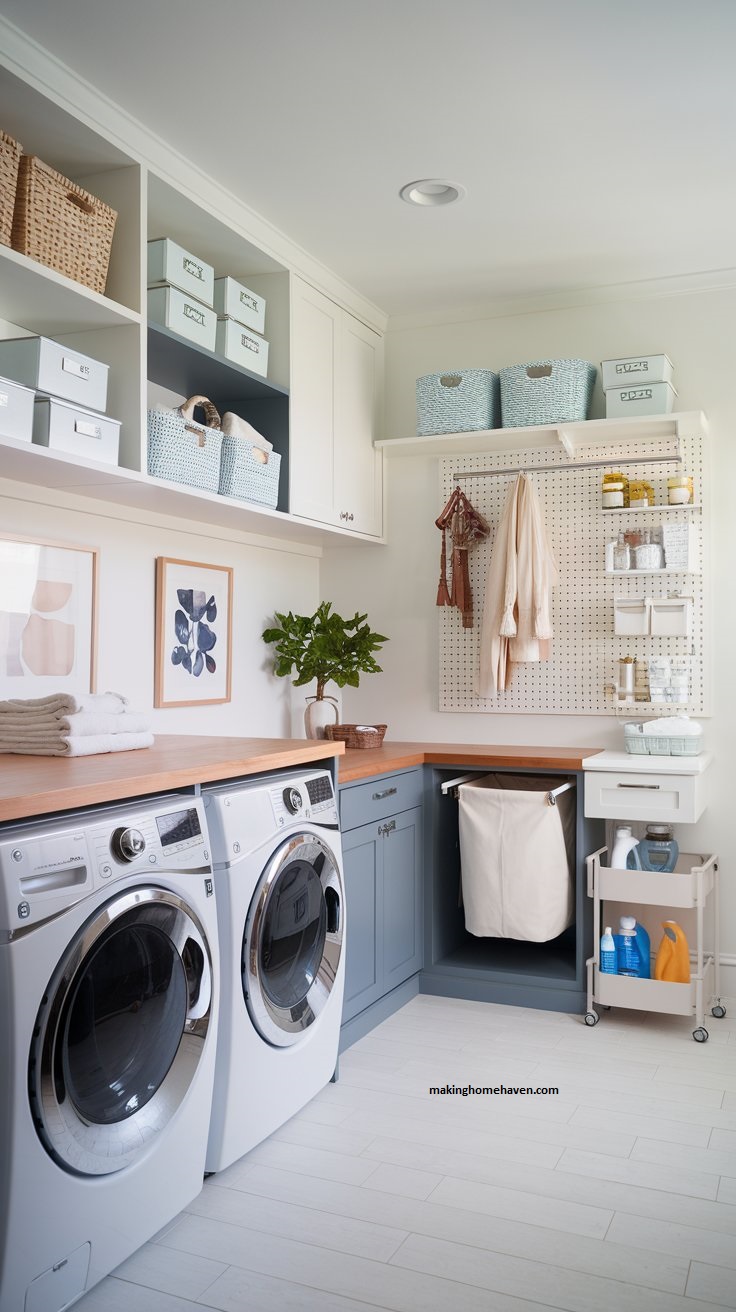 20 Smart Laundry Room Organization - Making Home Haven