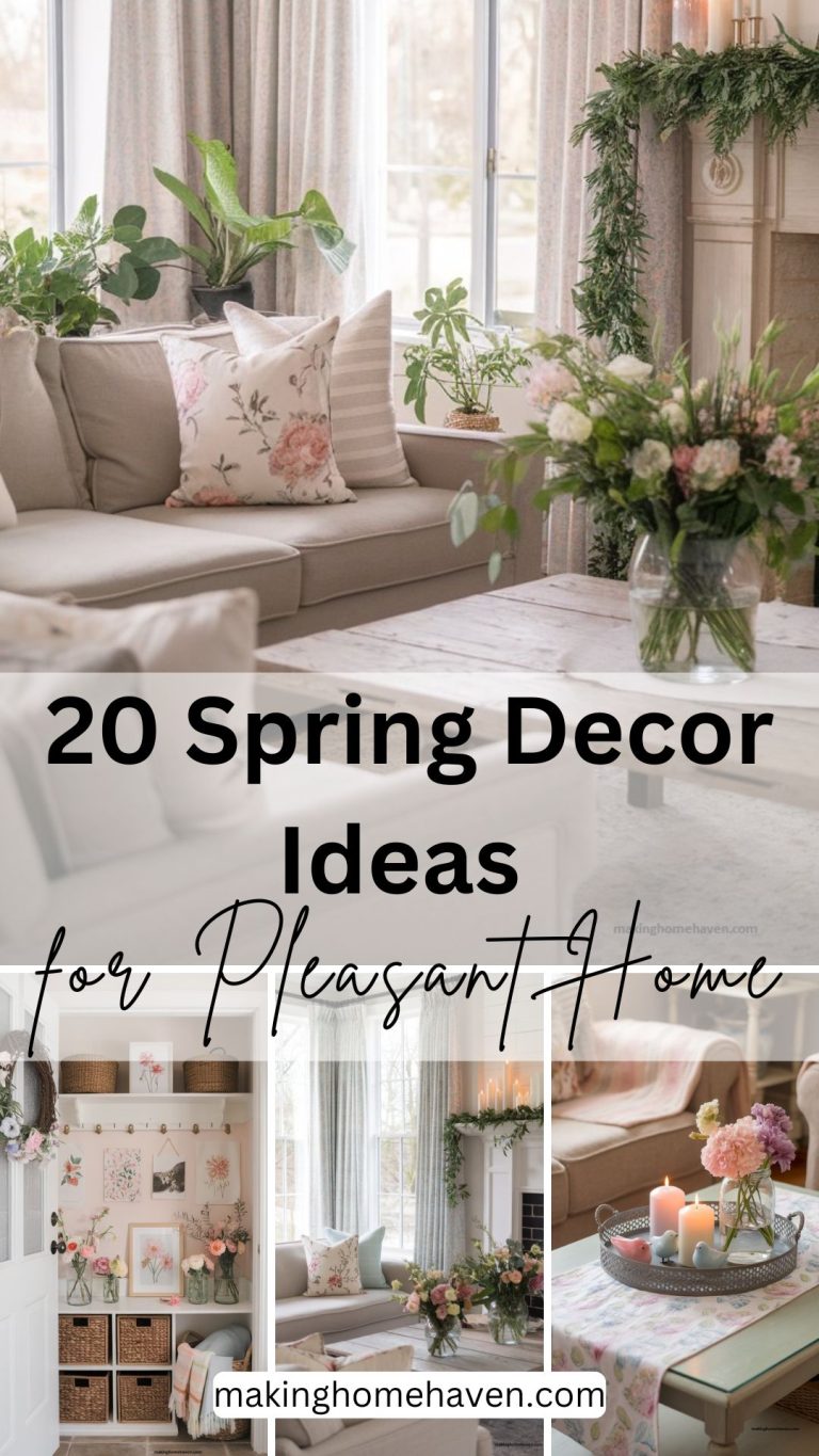 20 Simple Spring home decor ideas - Making Home Haven