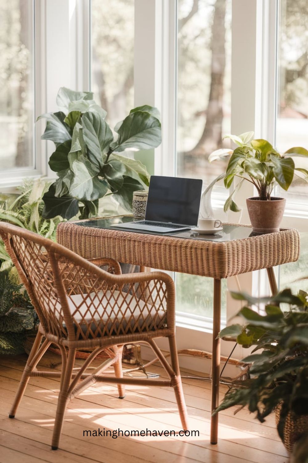 20 Aesthetic Work From Home Set Up - Making Home Haven