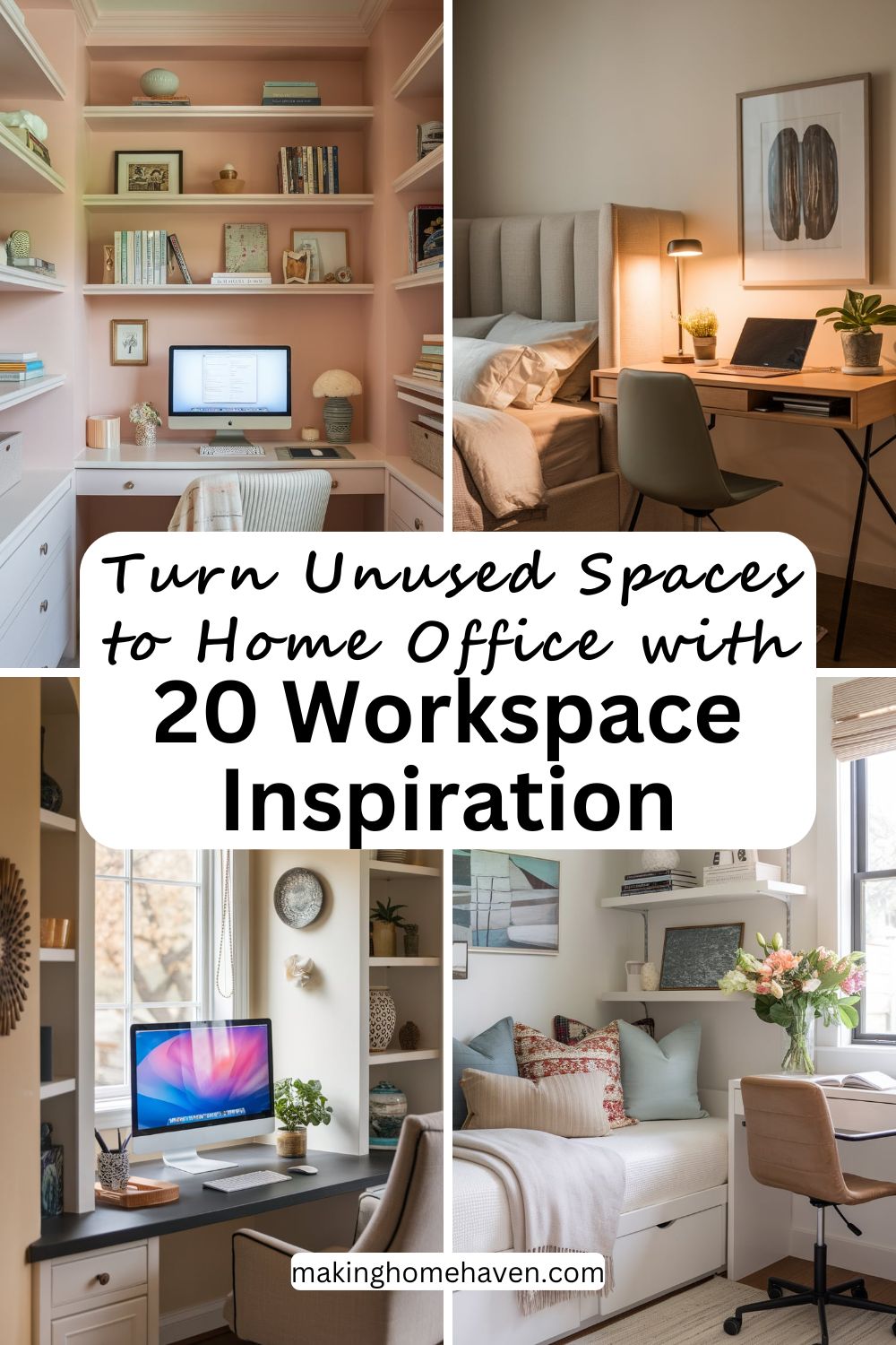 20 Aesthetic Work From Home Set Up - Making Home Haven
